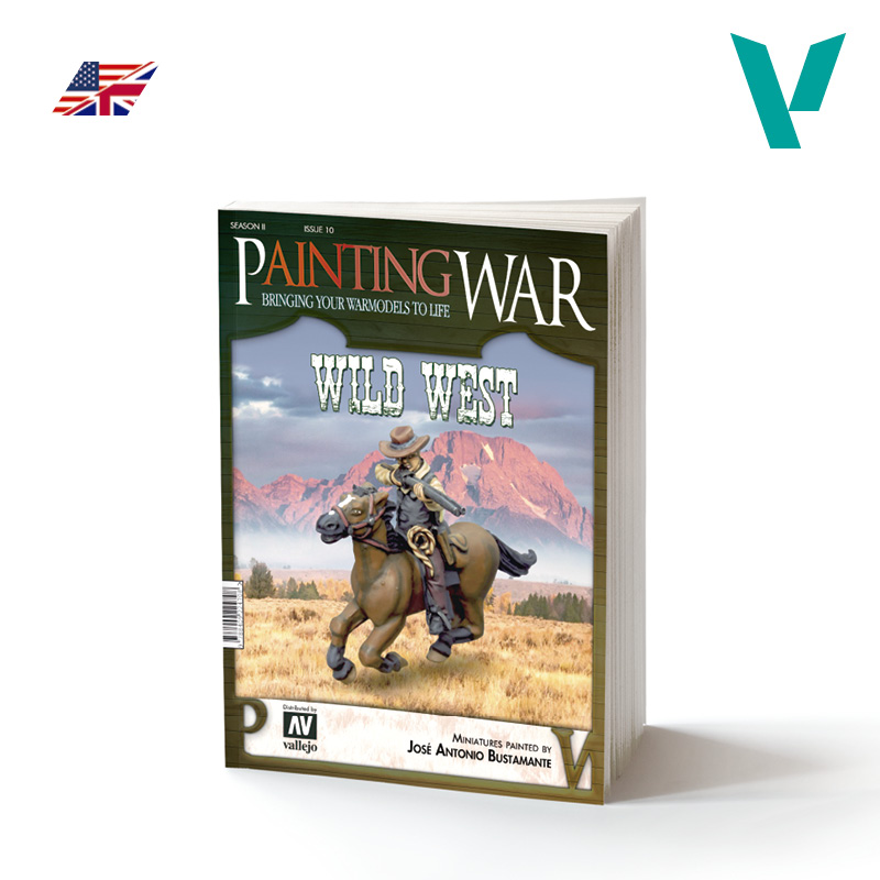 PAWA-010EN Book: Painting War Wild West English | CREATEX